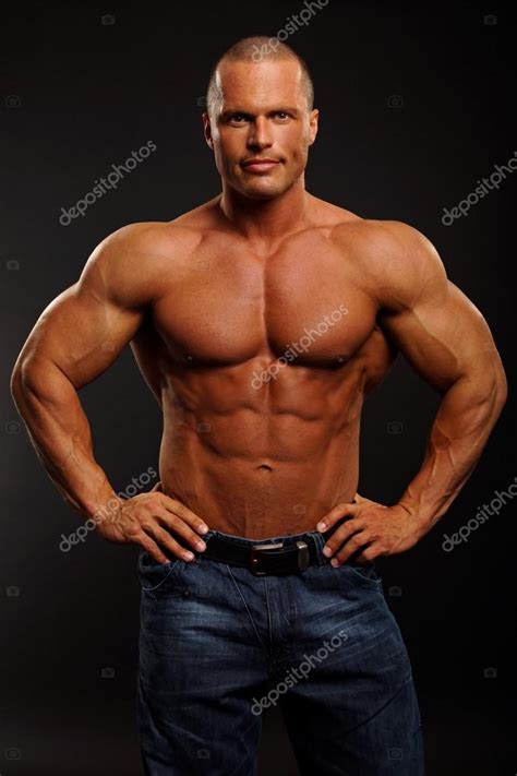 Naked Muscular Man Stock Photo By Petrdlouhy 65610641