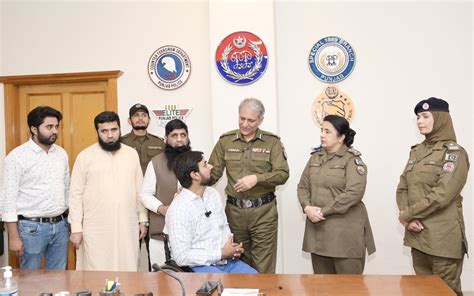 Central Police Office IG Punjab Dr Usman Anwar Presided Over The