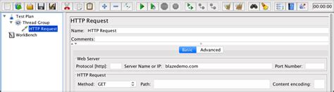 how to use jmeter to test web application