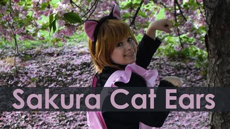 Cardcaptor Sakura Black Cat Cosplay Tutorial Part 2 Ears Youtube