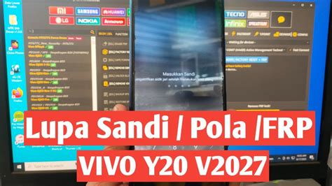 VIVO Y20 V2027 LUPA SANDI POLA DAN Bypass FRP QUALCOMM VIA UNLOCKTOOL