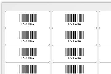 Create A Simple Barcode Sheet Barcodewiz