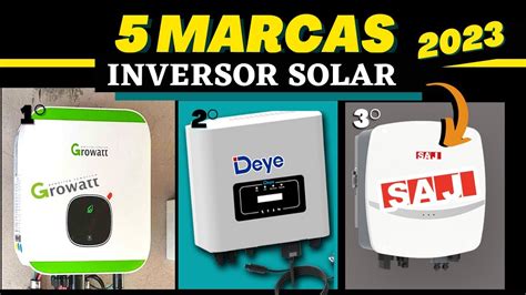 Top Marcas De Inversor Solar Fotovoltaico Atualizado Youtube