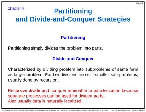 pdf slides4 1 chapter 4 partitioning and divide and conquer gu teaching courses csc429