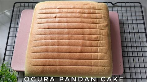 Resep Bolu Pandan Selembut Kapas Tanpa Pengembang Ogura Pandan Cake