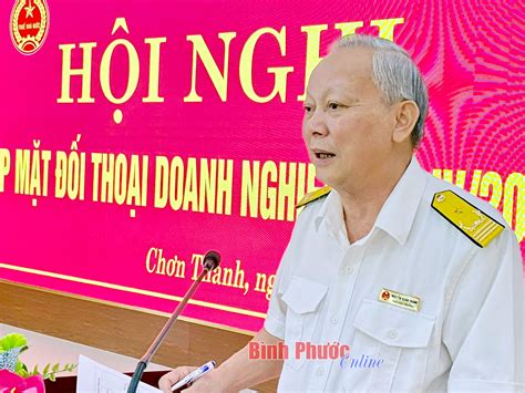 Cục Thuế Bình Phước đối thoại với doanh nghiệp Binh Phuoc Tin tuc