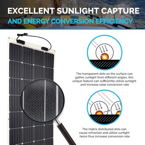 Renogy 175 Watt 12 Volt Flexible Monocrystalline Solar Panel