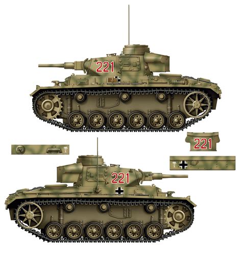 Panzer III Ausf J 3 In 1 Das Werk Scale Models
