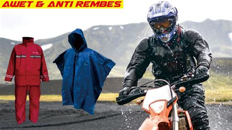 Rekomendasi Jas Hujan Terbaik Anti Rembes Murah Berkualitas
