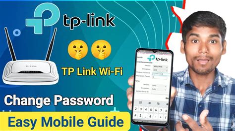 How To Change Wi Fi Password TP Link Router In Mobile Wifi Password