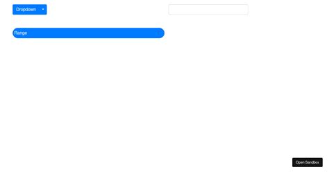 React Bootstrap Dropdown Codesandbox