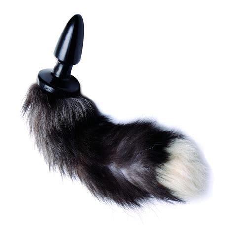 Tailz Grey Fox Tail Anal Plug