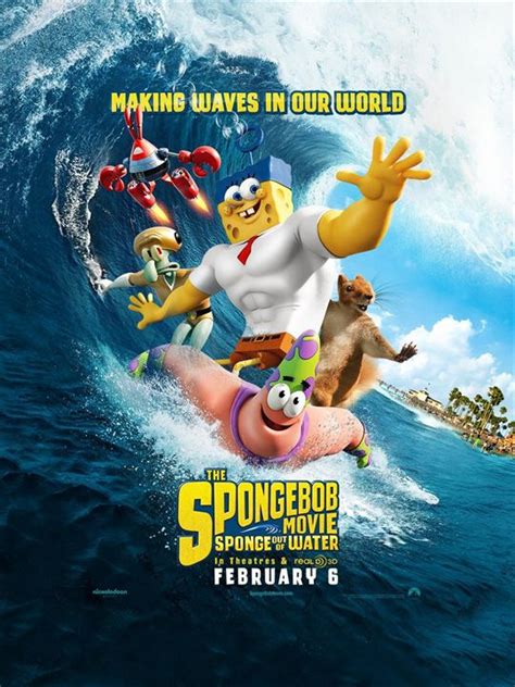 Cartel de la película Bob Esponja Un héroe fuera del agua Foto 33