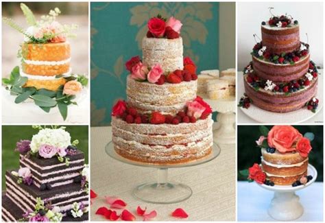 Torta Naked Cake Para Tu Matrimonio