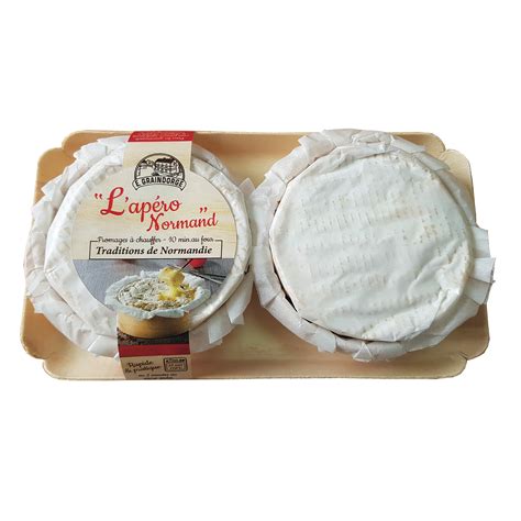 Fromage à chauffer l Apéro Normand TRADITION NORMANDIE la barquette