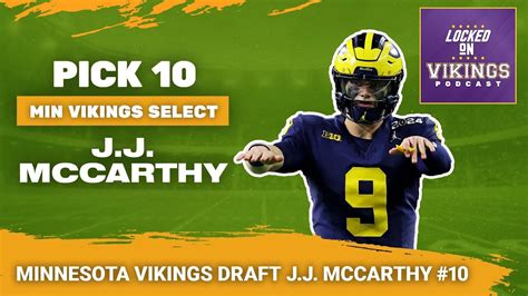Minnesota Vikings Pick JJ McCarthy 2024 NFL Draft Coverage Wnep
