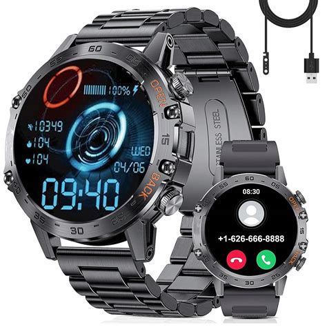 Smartwatch Zegarek M Ski Glukoza Pomiar Cukru Ekg Ci Nienie Menu