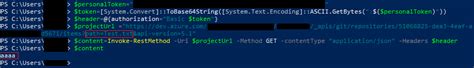 how to access azure devops rest api from a anycodings