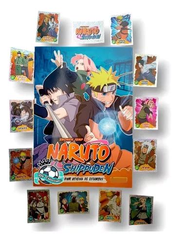 Album Naruto Shippuden Todas Las Estampas A Pegar Meses sin interés