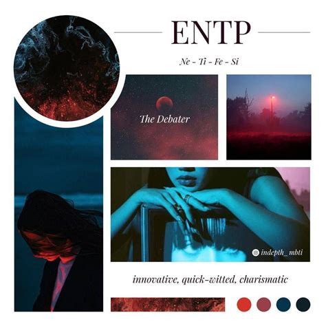 Mbti Aesthetics Color Palette Mbti Entp Mbti Relationships