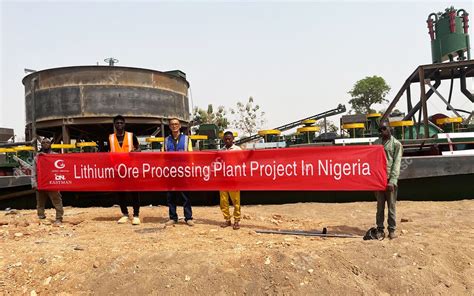 120TPD Lithium Ore Processing Plant In Nigeria JXSC Machinery
