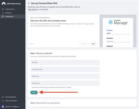 Integrating NordPass For MSP With ConnectWise PSA NordPass