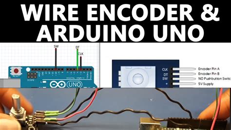 How To Wire A Rotary Encoder For Arduino Module Youtube