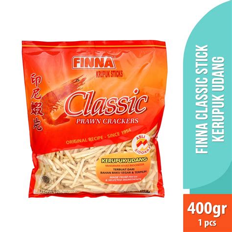 Jual Finna Classic Stick Kerupuk Udang Premium Shopee Indonesia