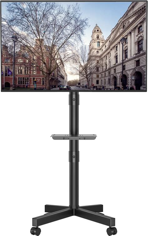 TBONEEY Soporte TV Ruedas Para Television De 26 A 75 Pulgadas Ajustable