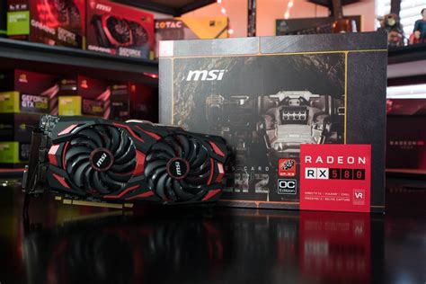 MSI Radeon RX 570 And 580 MECH 8G OC Review Introduction Atelier Yuwa