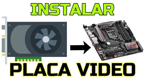 C Mo Instalar Placa De Video En Placa Madre De Ordenador Montaje De