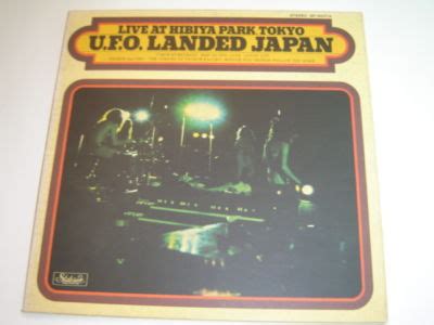 Popsike UFO LANDED JAPAN LIVE AT HIBIYA PARK TOKYO RARE ROCK LP