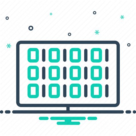 dos binary code coding computer language programming icon download on iconfinder