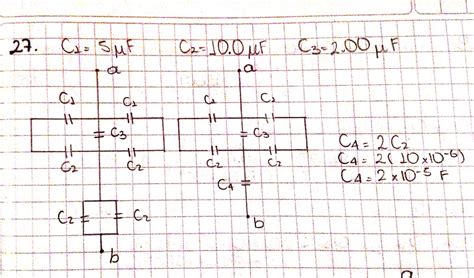 GUÍA DE EJERCICIOS COMBINACIÓN DE CAPACITORES