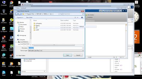 how to create m file in matlab youtube