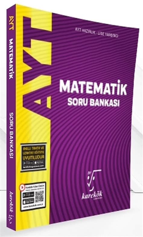 Karek K Yay Nlar Ayt Matematik Soru Bankas Kitap Ler Ler