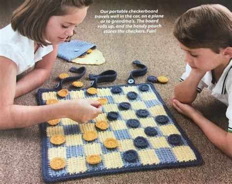 CHECKERBOARD Crochet Pattern Only Etsy