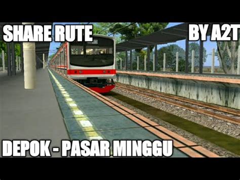 SHARE AND REVIEW RUTE DEPOK PASAR MINGGU BY Adzka205YT A2T YouTube