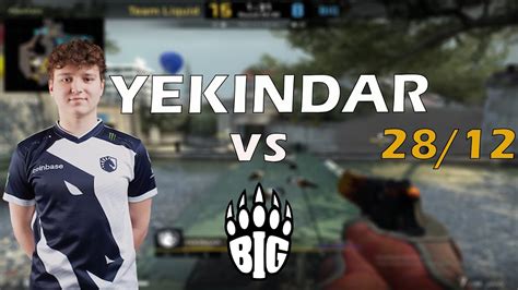 CS GO POV Demo Liquid YEKINDAR 28 12 Vs BIG De Overpass IEM