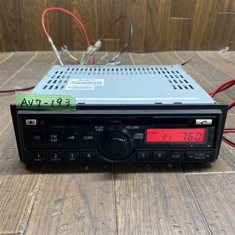 日本代購代標第一品牌樂淘letaoAV7 193 激安 カーステレオ スズキ 39101 72J20 CZB SANYO CDF