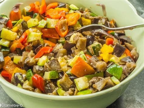 Salade de blé aux pois chiches et légumes Kilomètre 0