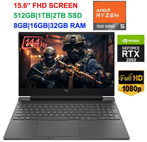 HP Victus Gaming Laptop 15 6 FHD Ryzen 5 Grelly USA