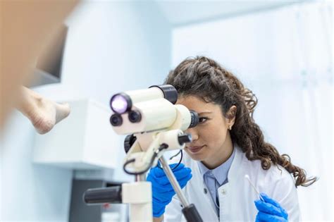 Premium Photo Colposcope Closeup Image Of A Gynecologist And A Patient In A Gynecological