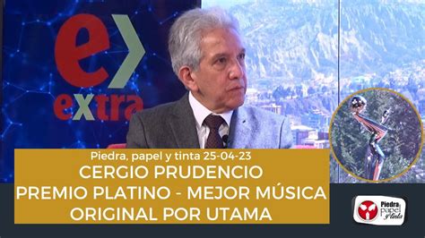 Estamos con Cergio Prudencio compositor y músico boliviano ganador