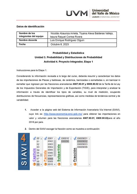 A 4 E10 Actividad 10 BlackBoard UVM Datos de identificación Nombre