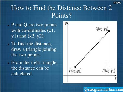 ppt distance between two points powerpoint presentation free download id 7150317