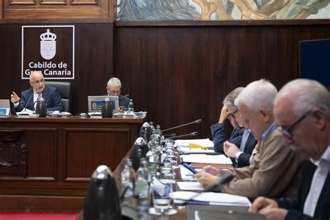 El Cabildo De Gran Canaria Aprueba 24 Iniciativas