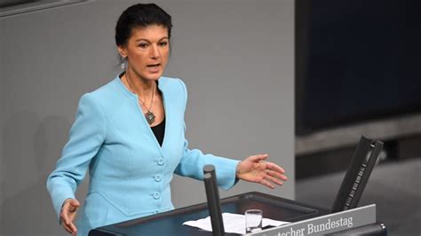 Sahra Wagenknecht News Cdu Vize Schlie T Zusammenarbeit Mit