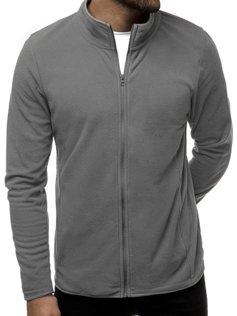 Sudadera De Hombre Gris OZONEE JS HH016 3 OZONEE