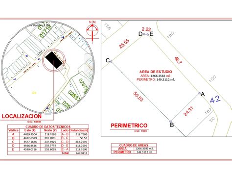 Plano de ubicación en AutoCAD Descargar CAD gratis 841 23 KB